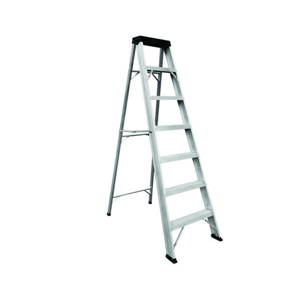 Escalera Tijera Simple Acceso Aluminio - Black Panther